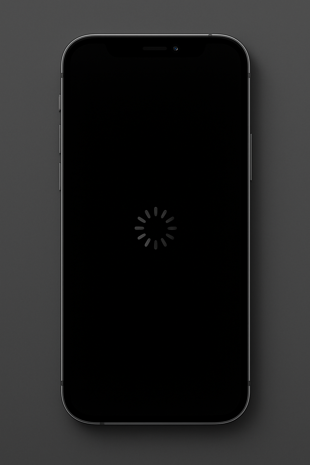 iPhone blijft hangen op zwart scherm met laadcirkel?